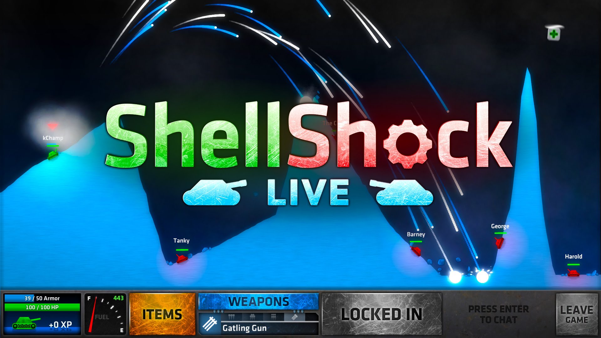 Aperçu : ShellShock Live - Les Tanks du turfu