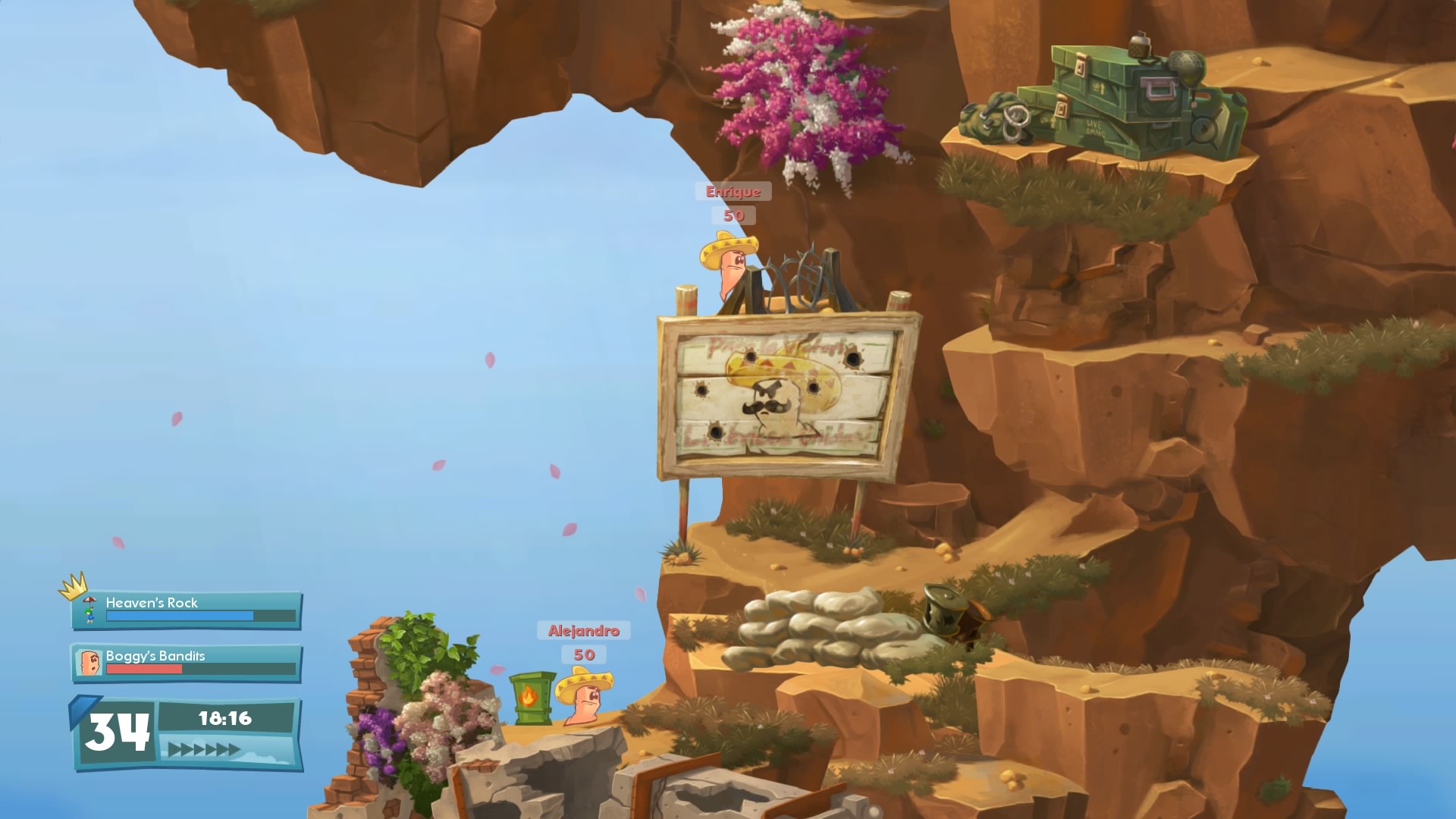 Test Worms W.M.D. - Le Worm, la tourelle et le mouton