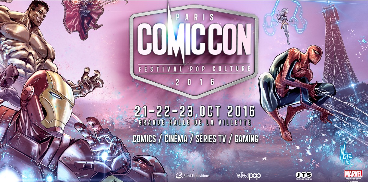 Voici le programme de la Comic Con 2016