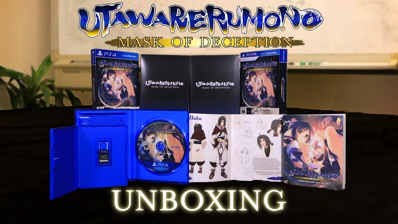 UNBOXING. Utawarerumono: Mask of Deception et son édition de lancement
