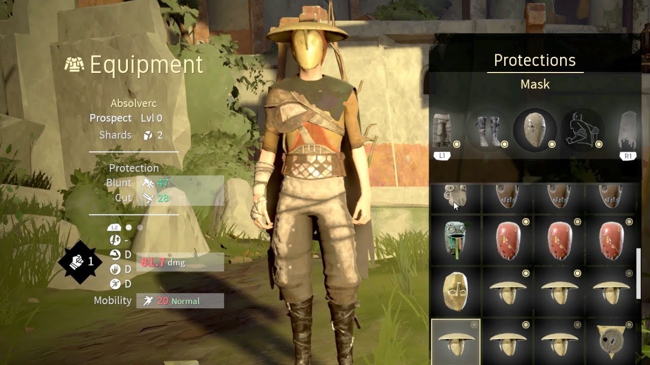 Absolver nous présente sa personnalisation de personnage