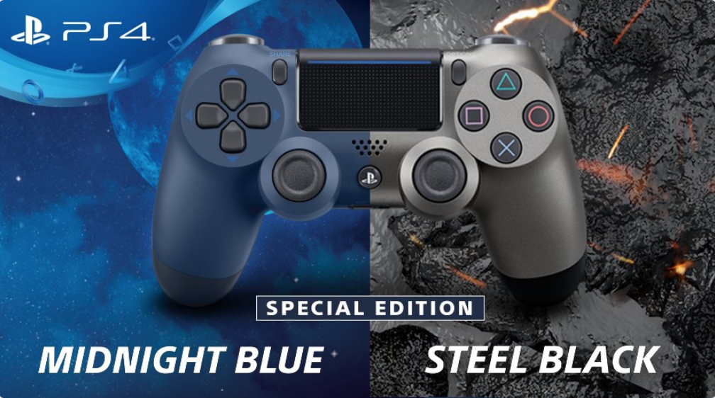 De nouvelles manettes arrivent pour la PS4