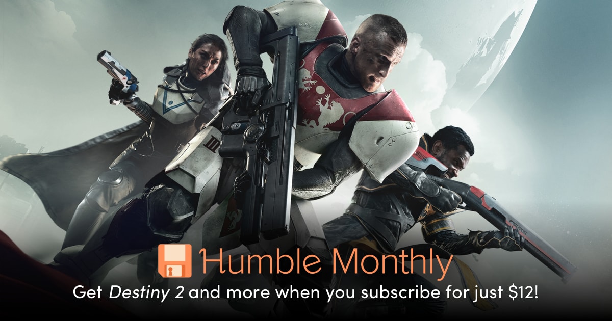Destiny 2 au programme du Humble Monthly à récupérer à petit prix