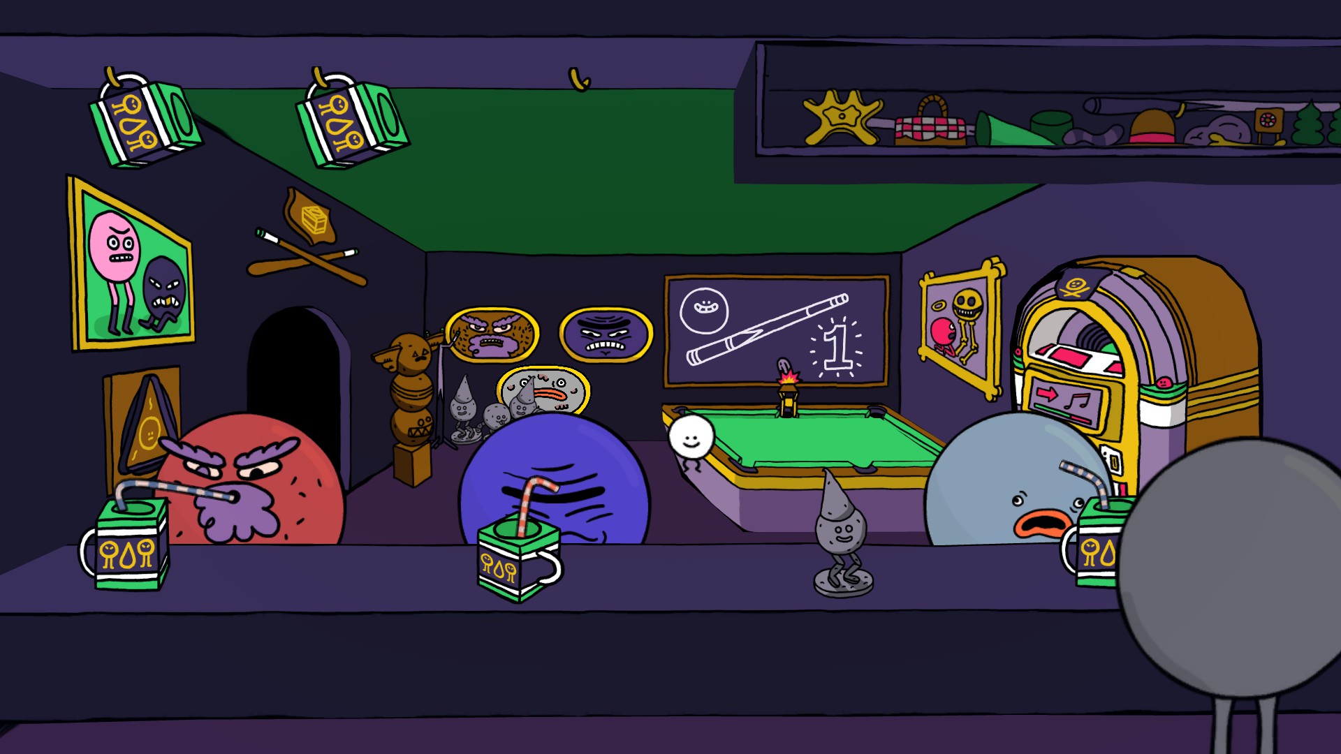 Test Pool Panic (PC, Switch) - Billard sur table bancale et tordue