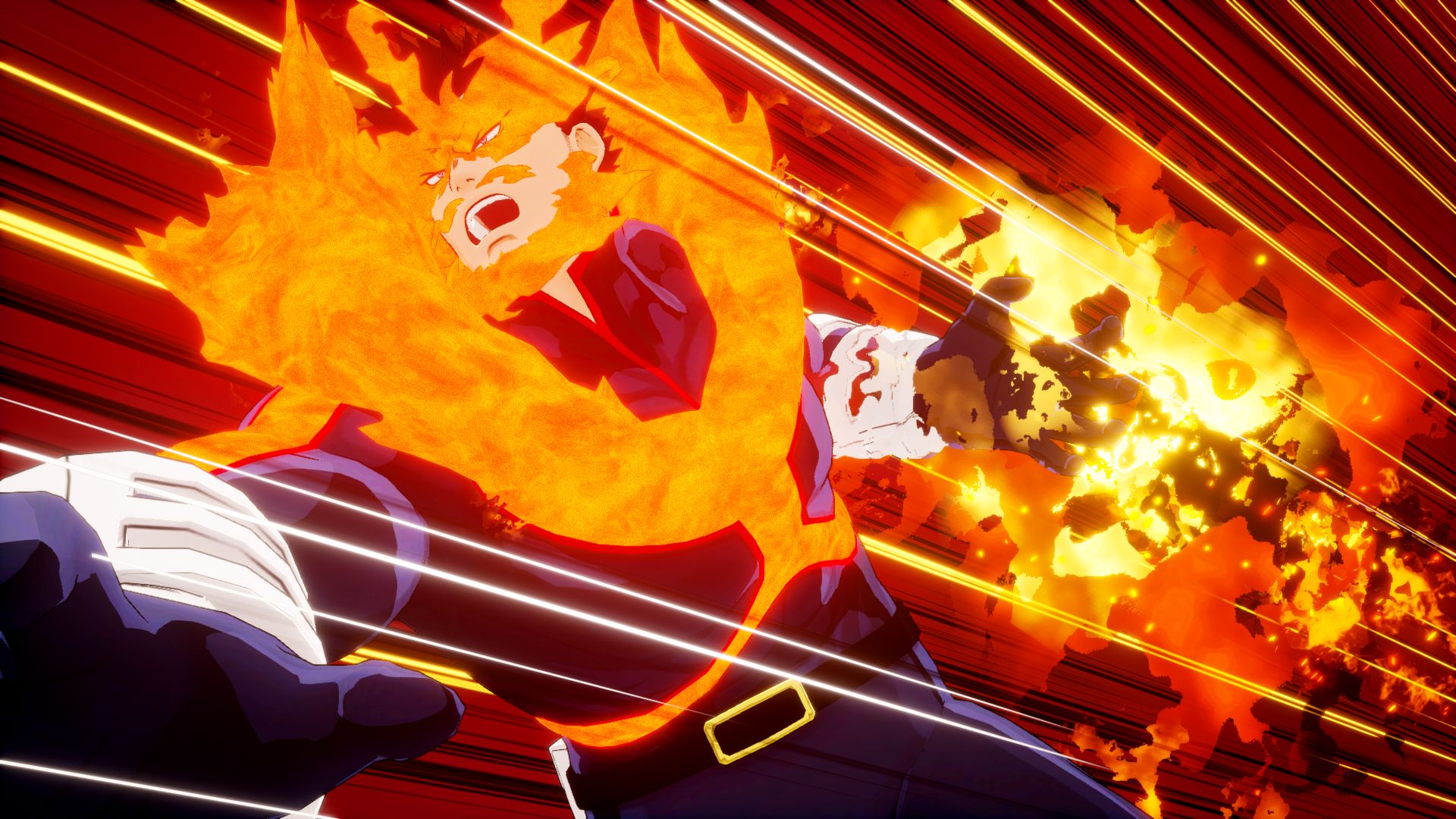 My Hero One's Justice : Endeavor s'enflamme sur quelques images