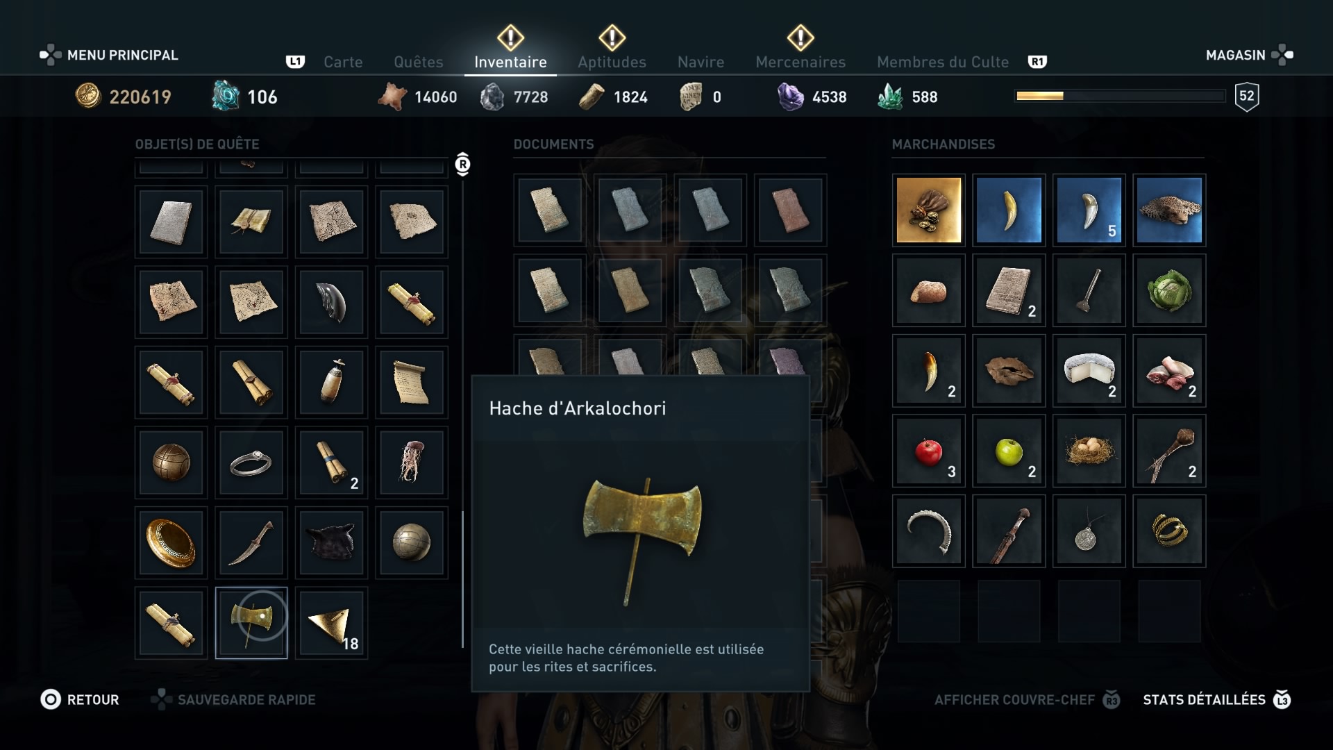 La Hache Darkalochori Perdue Assassins Creed Odyssey Guide