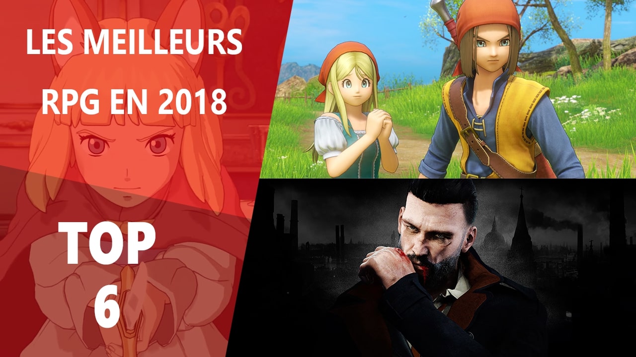 Top 6 des RPG qu'il ne fallait pas manquer en 2018