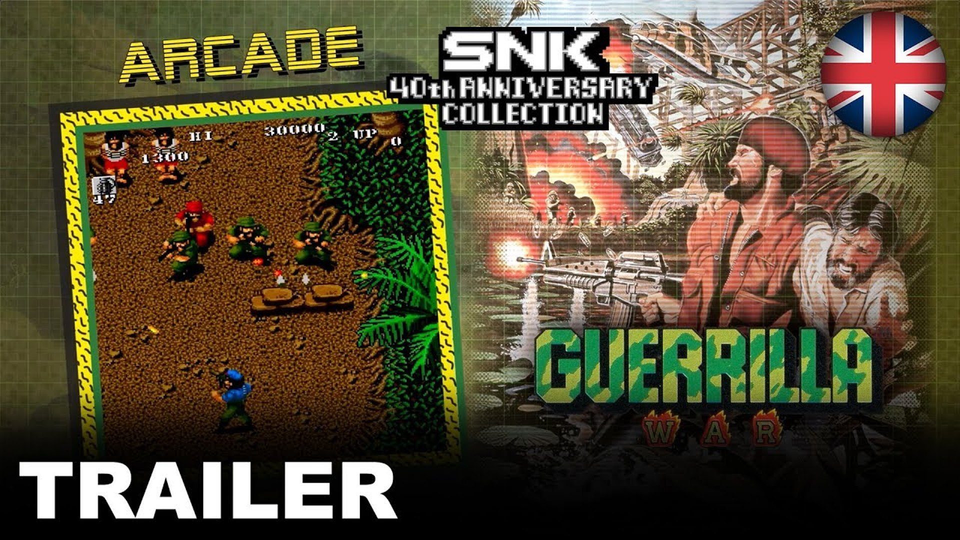 SNK 40th Anniversary Collection : Encore du P.O.W. et Guerrilla War