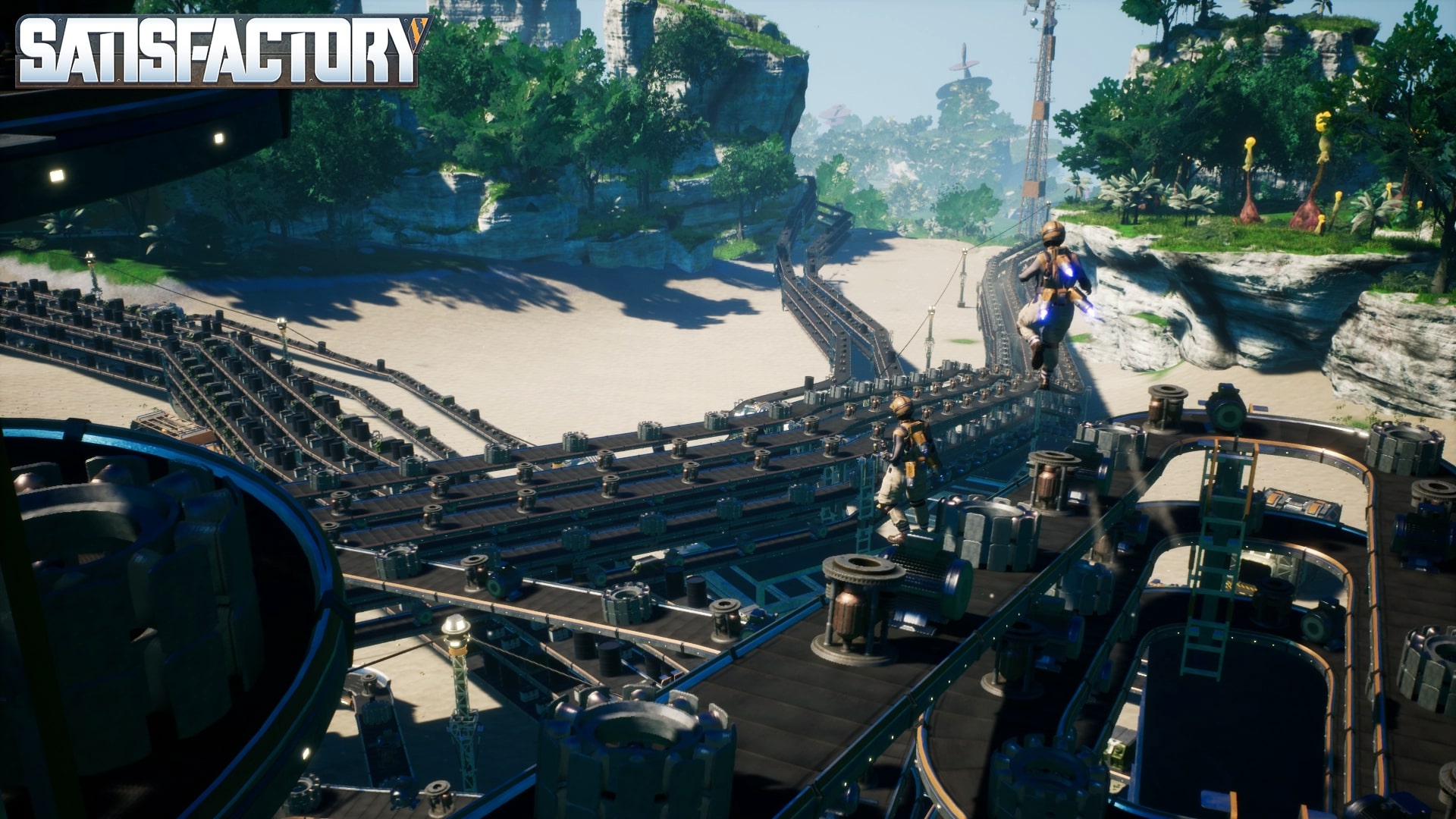 Aperçu : Satisfactory - Le jeu de construction intergalactique parfait