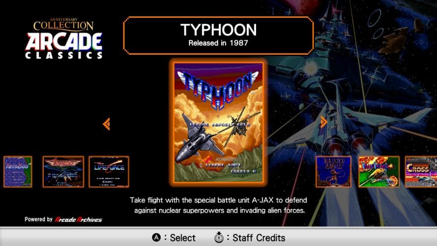 Test Konami Arcade Classics Anniversary Collection - Tout ça