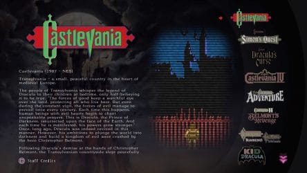 test Castlevania Anniversary Collection - Gâteau de vampire