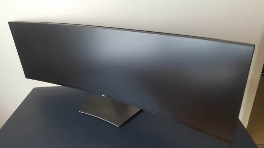 Test Dell Ultrasharp 49 Curved Monitor - Avis écran incurvé