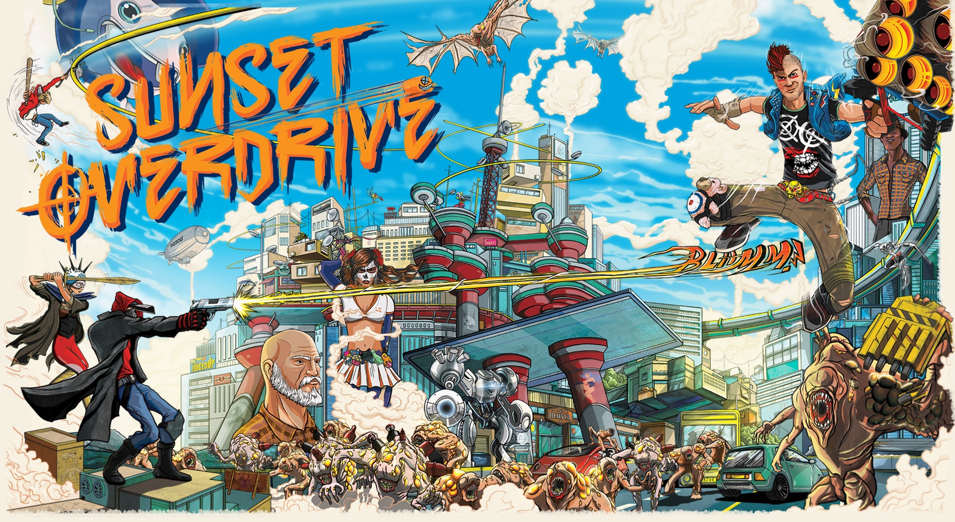 Sunset Overdrive : la licence appartient à Sony désormais