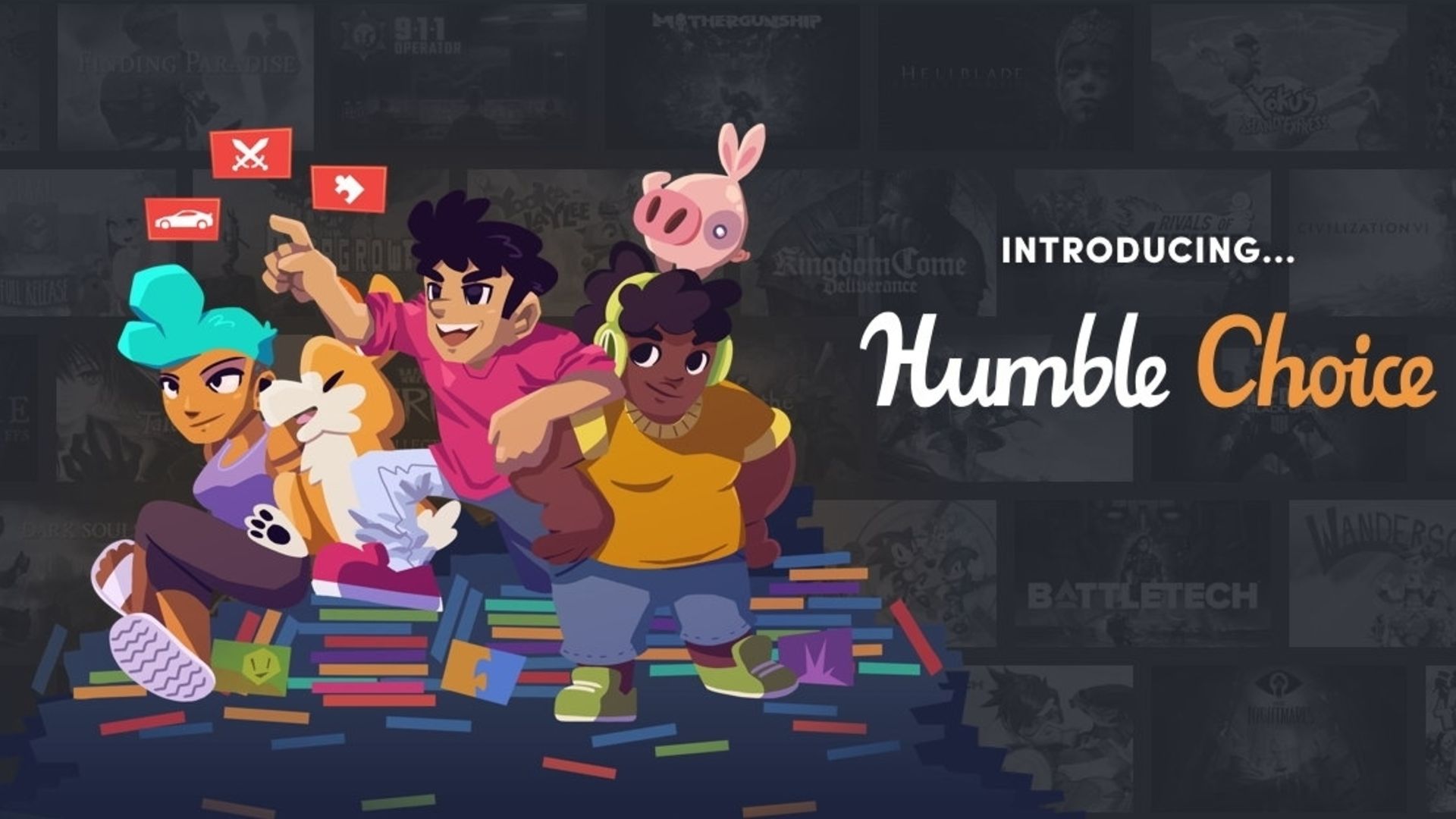Humble Bundle présente sa nouvelle formule : Humble Choice