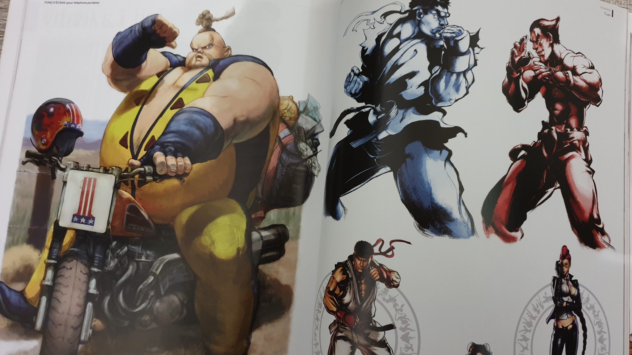 L'Art de Street Fighter : Notre avis sur le livre de Mana Books