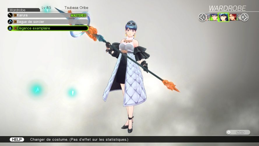 Tous les costumes - Tsubasa Oribe | Guide Tokyo Mirage Sessions FE