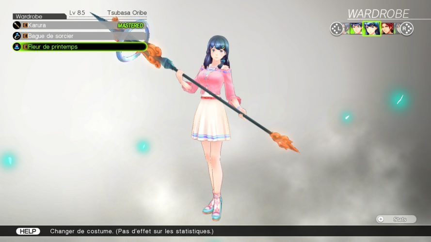 Tous les costumes - Tsubasa Oribe | Guide Tokyo Mirage Sessions FE