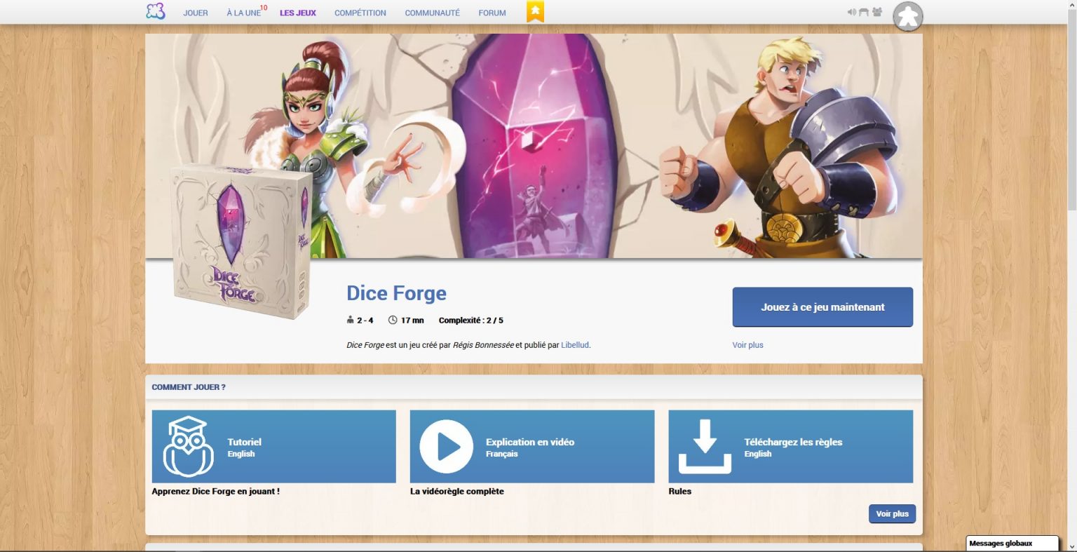 Board Game Arena | Présentation jeu de société pour confinement