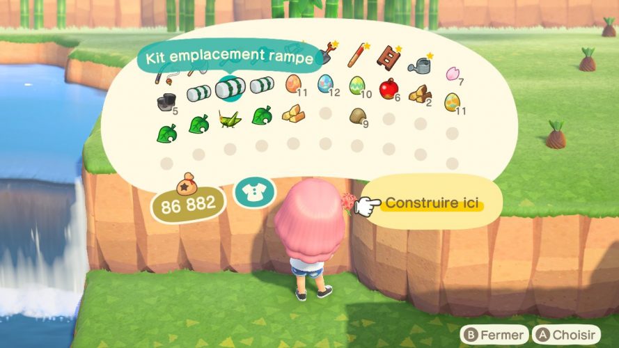 Les ponts et rampes | Guide Animal Crossing New Horizons