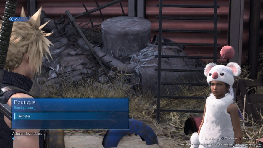 La boutique Mog | Guide Final Fantasy VII Remake