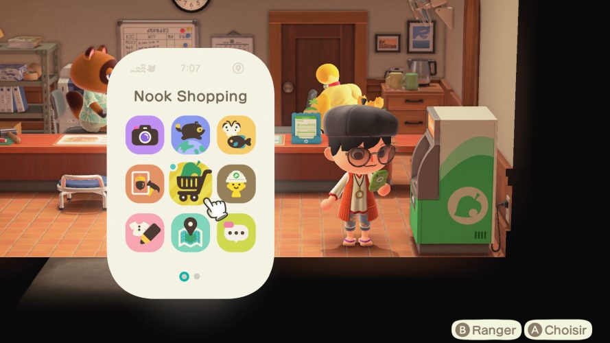 Débloquer l'app Nook Shopping | Guide Animal Crossing New Horizons