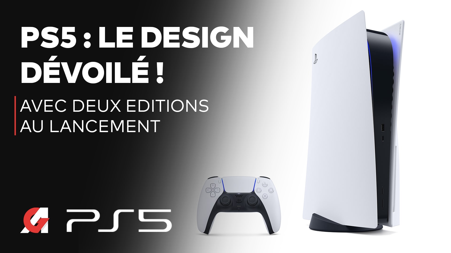 PS5 : On revient sur le design de la console en vidéo
