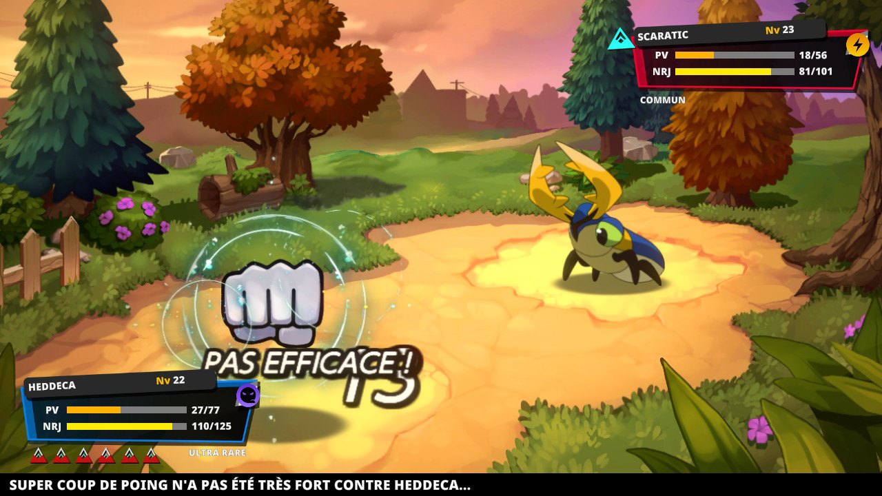 Types et affinités élémentaires | Guide Nexomon : Extinction