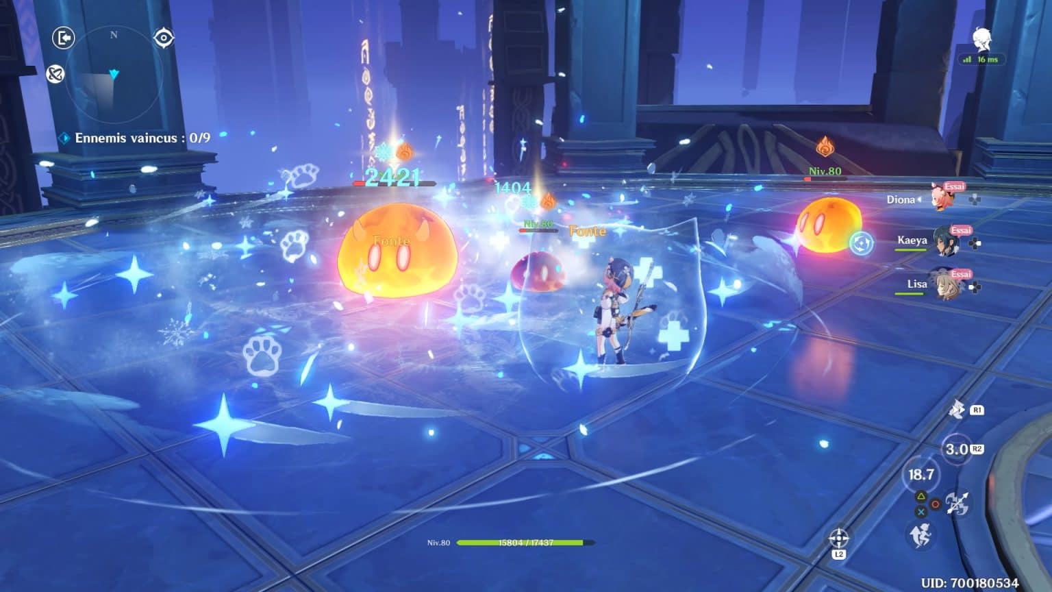 Diona : Set, build, stats, matériaux | Guide Genshin Impact