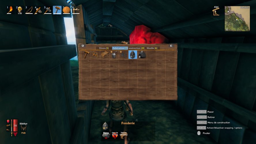 Comment débloquer et construire la forge | Guide Valheim