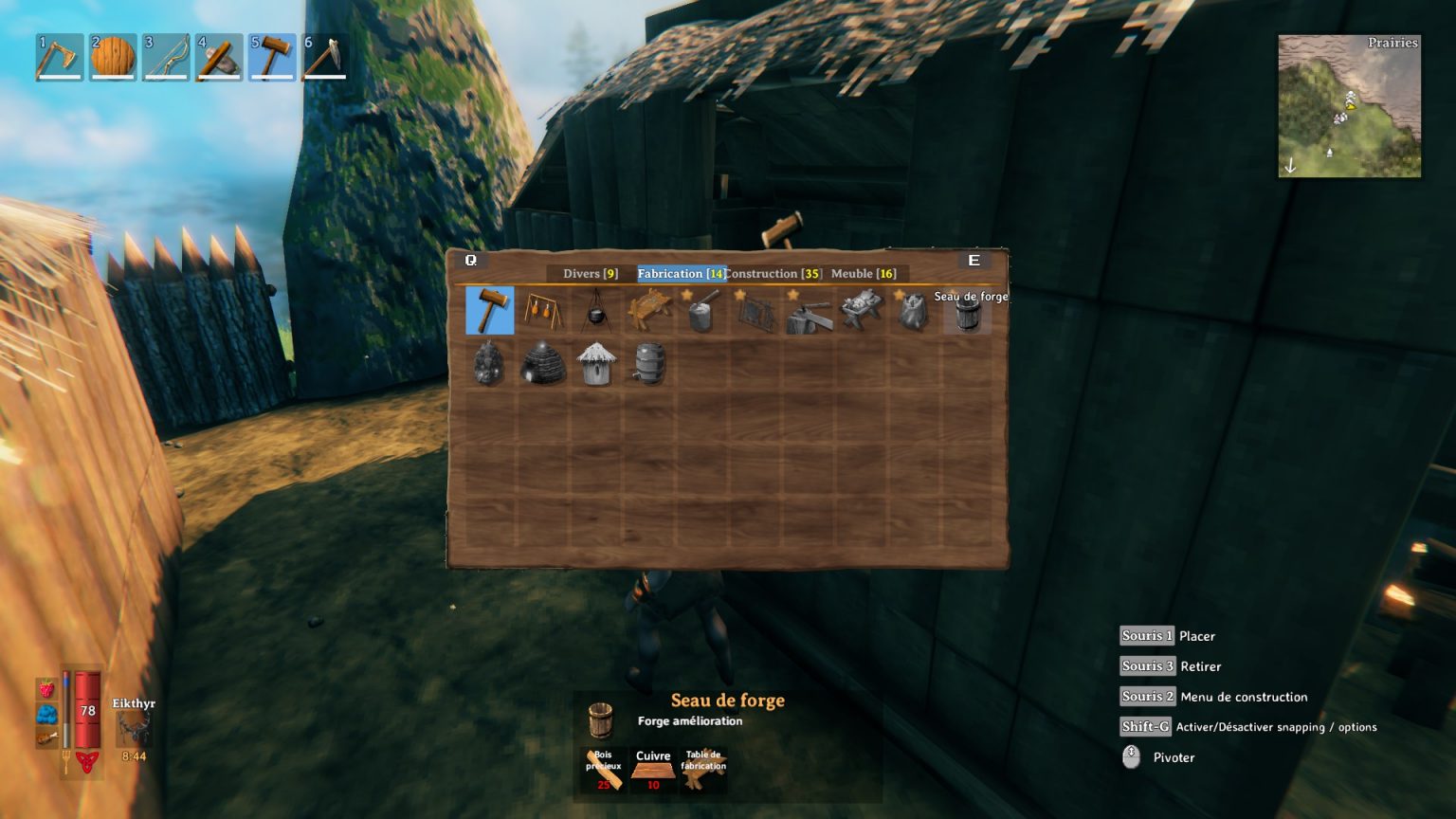 Comment débloquer et construire la forge | Guide Valheim