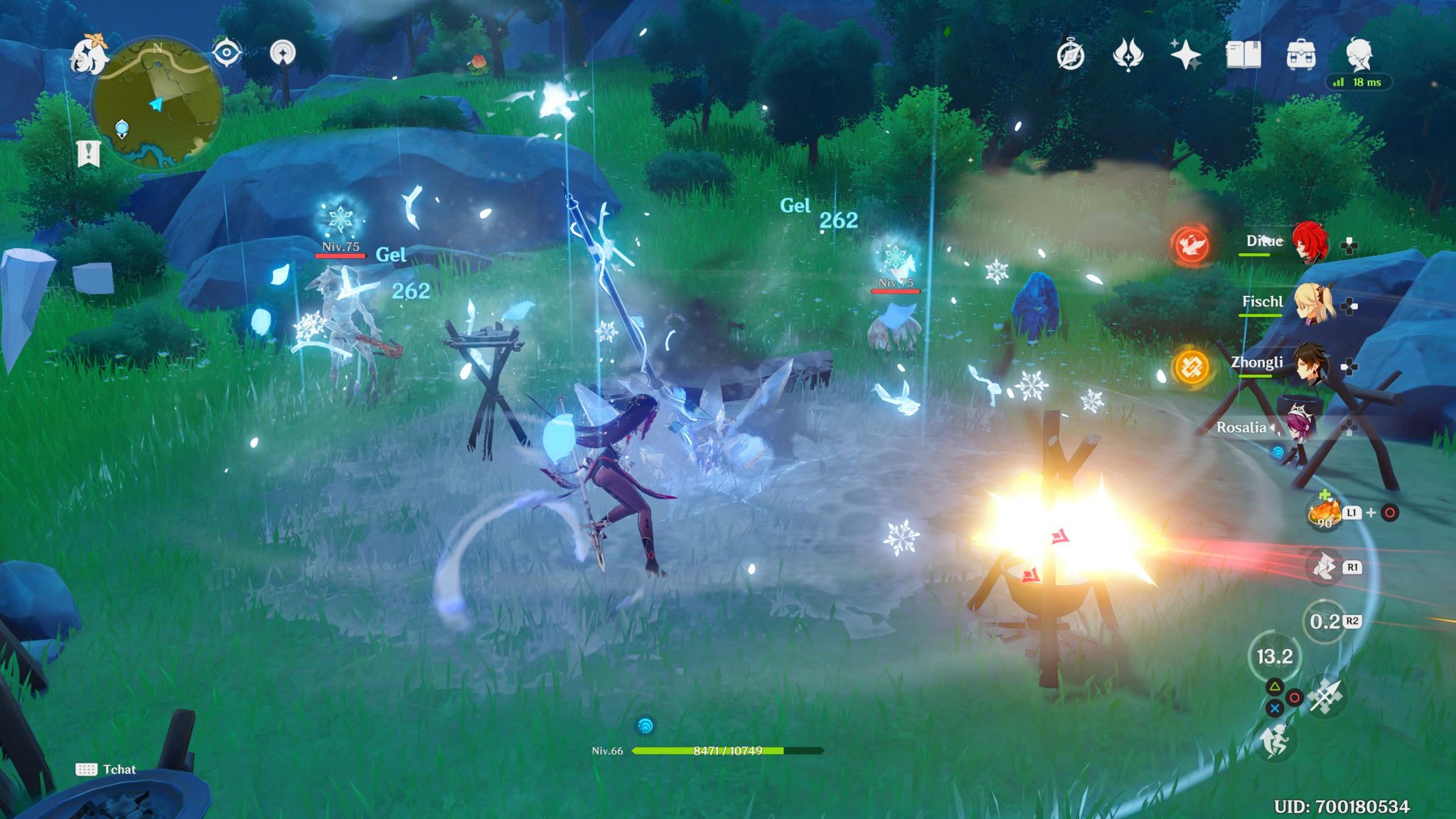 Rosalia : Set, build, stats, matériaux | Guide Genshin Impact