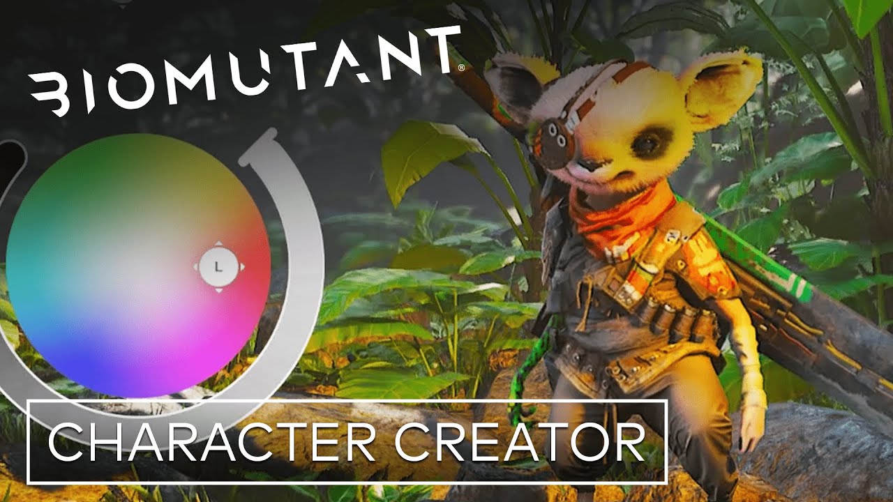 Biomutant : Voici à quoi ressemble la création de personnage en vidéo
