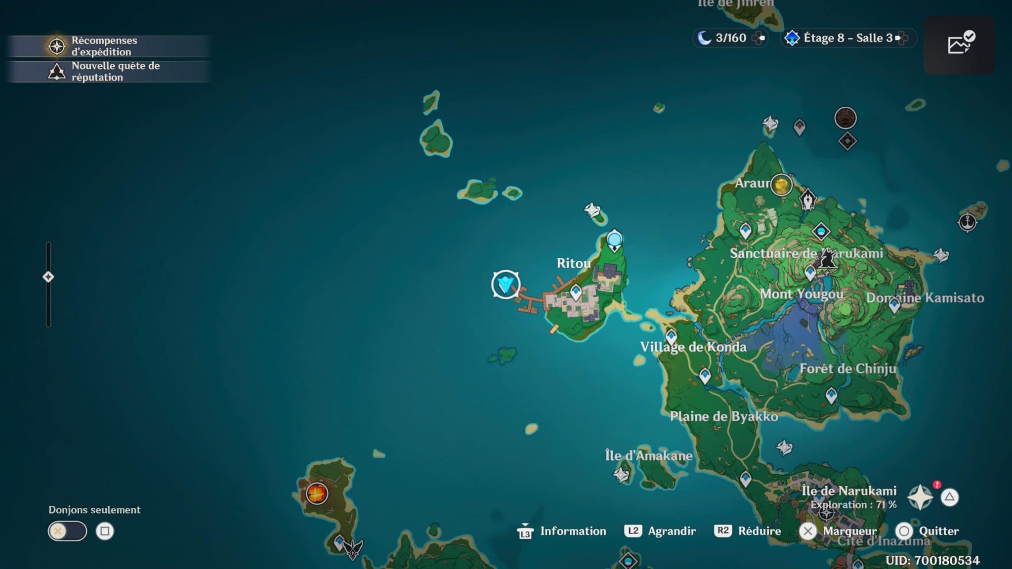 Tous les panoramas d'Inazuma | Guide Genshin Impact