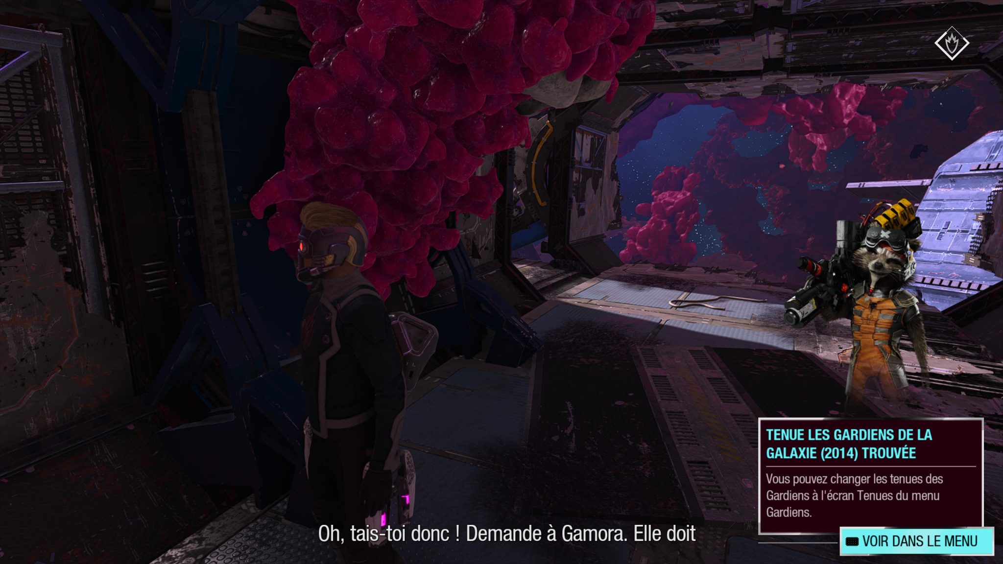 Emplacement de tous les costumes | Guide Marvel's Guardians of the Galaxy