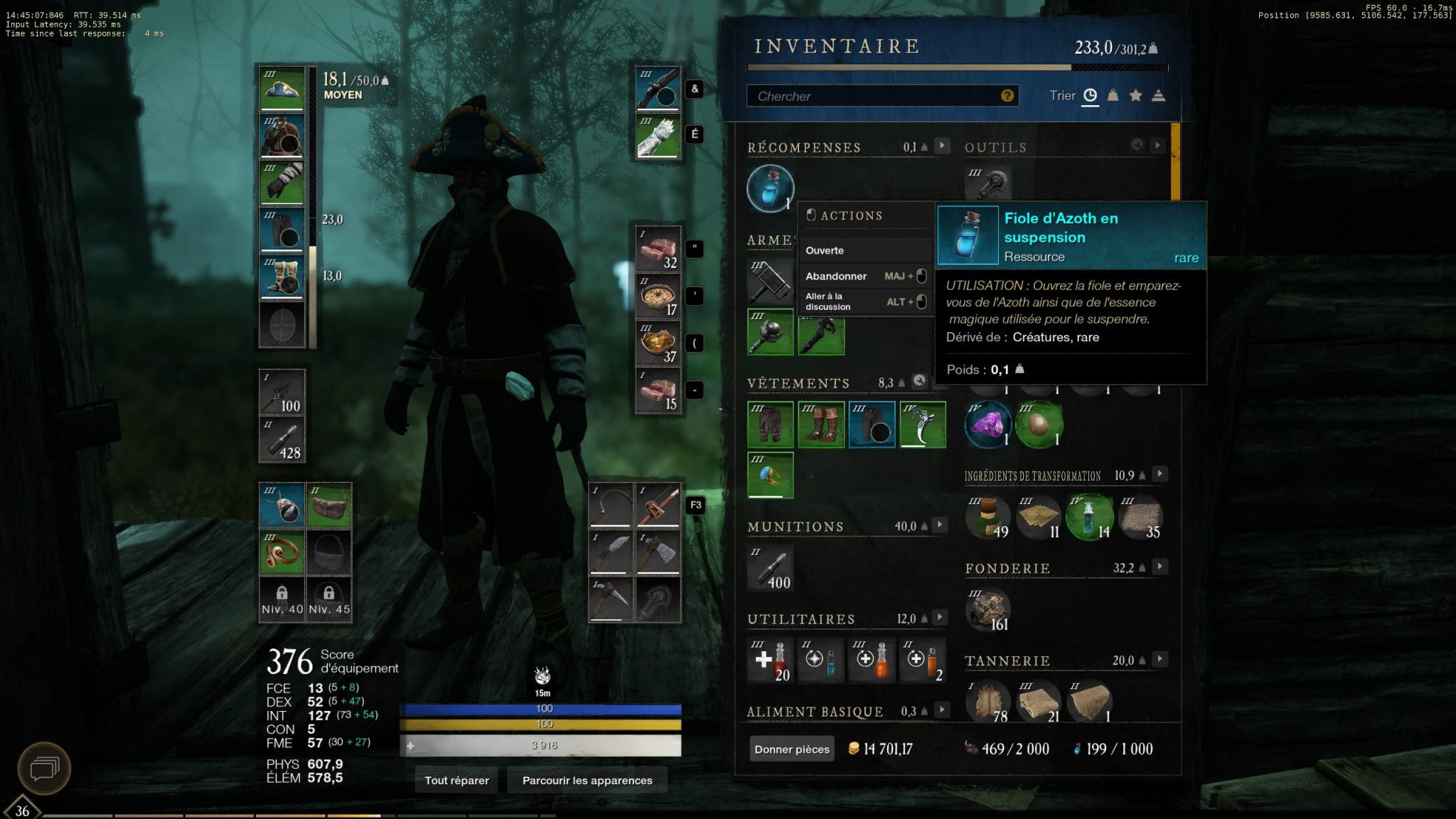 Comment obtenir de l'azoth rapidement | Guide New World