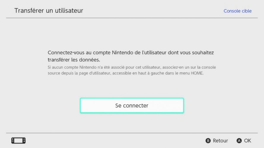 Comment transférer ses données vers une nouvelle Nintendo Switch
