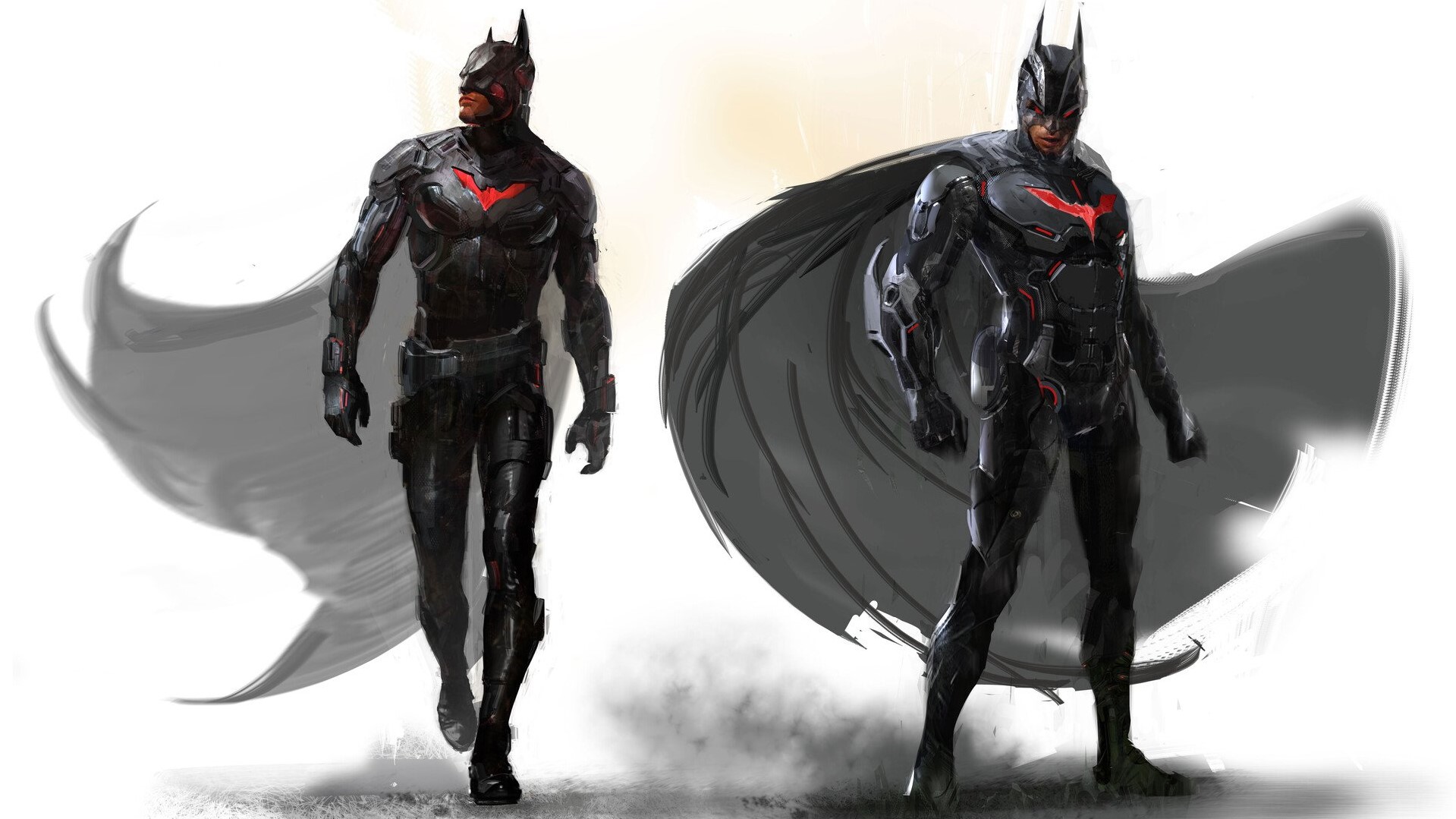 Batman Arkham Knight : Des concept-arts d'une suite annulée avec Damian ...