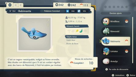 Obtenir Babimanta | Guide Légendes Pokémon Arceus