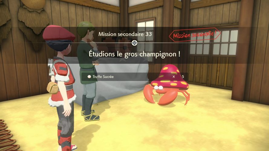 Étudions le gros champignon ! | Guide Légendes Pokémon Arceus