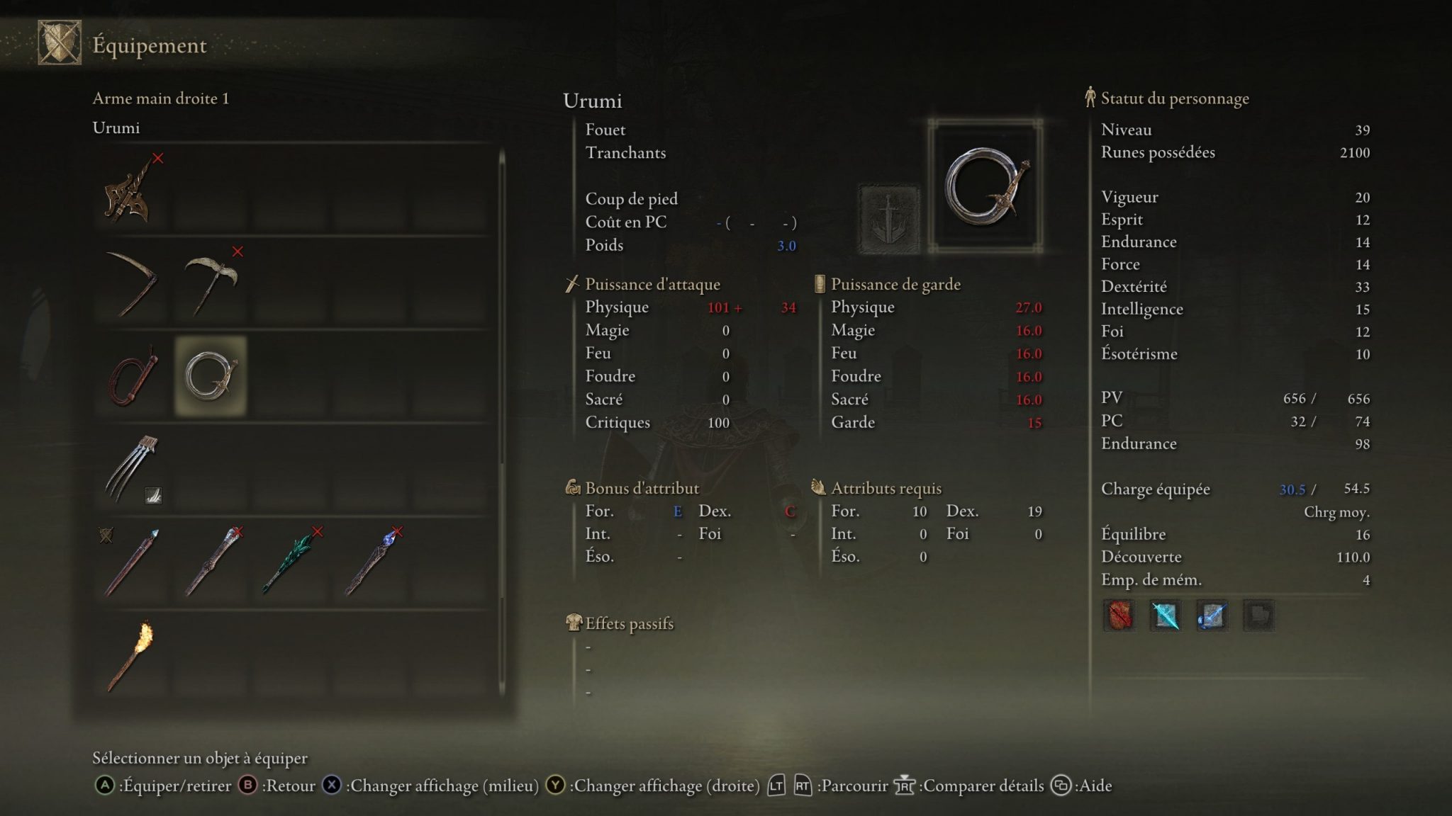 Arme Urumi, où le trouver ? | Guide Elden Ring