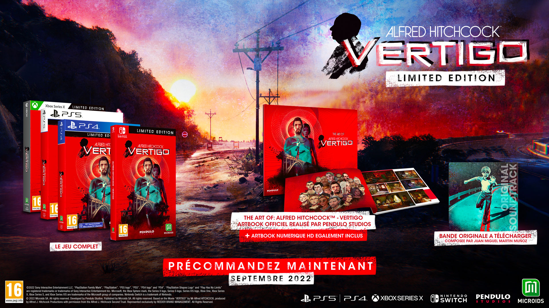 Alfred Hitchcock – Vertigo sortira le 27 septembre sur PS4, PS5, Xbox ...