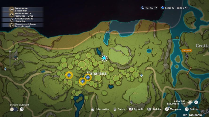 Comment accéder à la zone nord et la zone au nord-est de Sumeru ...