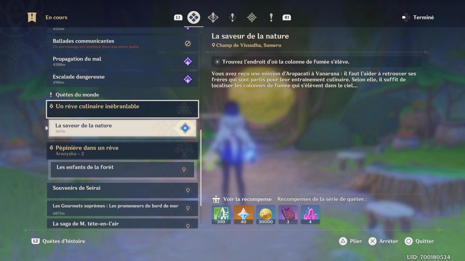 Un rêve culinaire inébranlable | Guide Genshin Impact