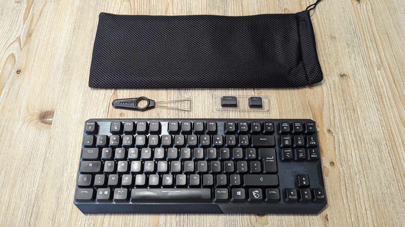 Test MSI VIGOR GK50 Low Profile TKL - Un excellent clavier compact et ...