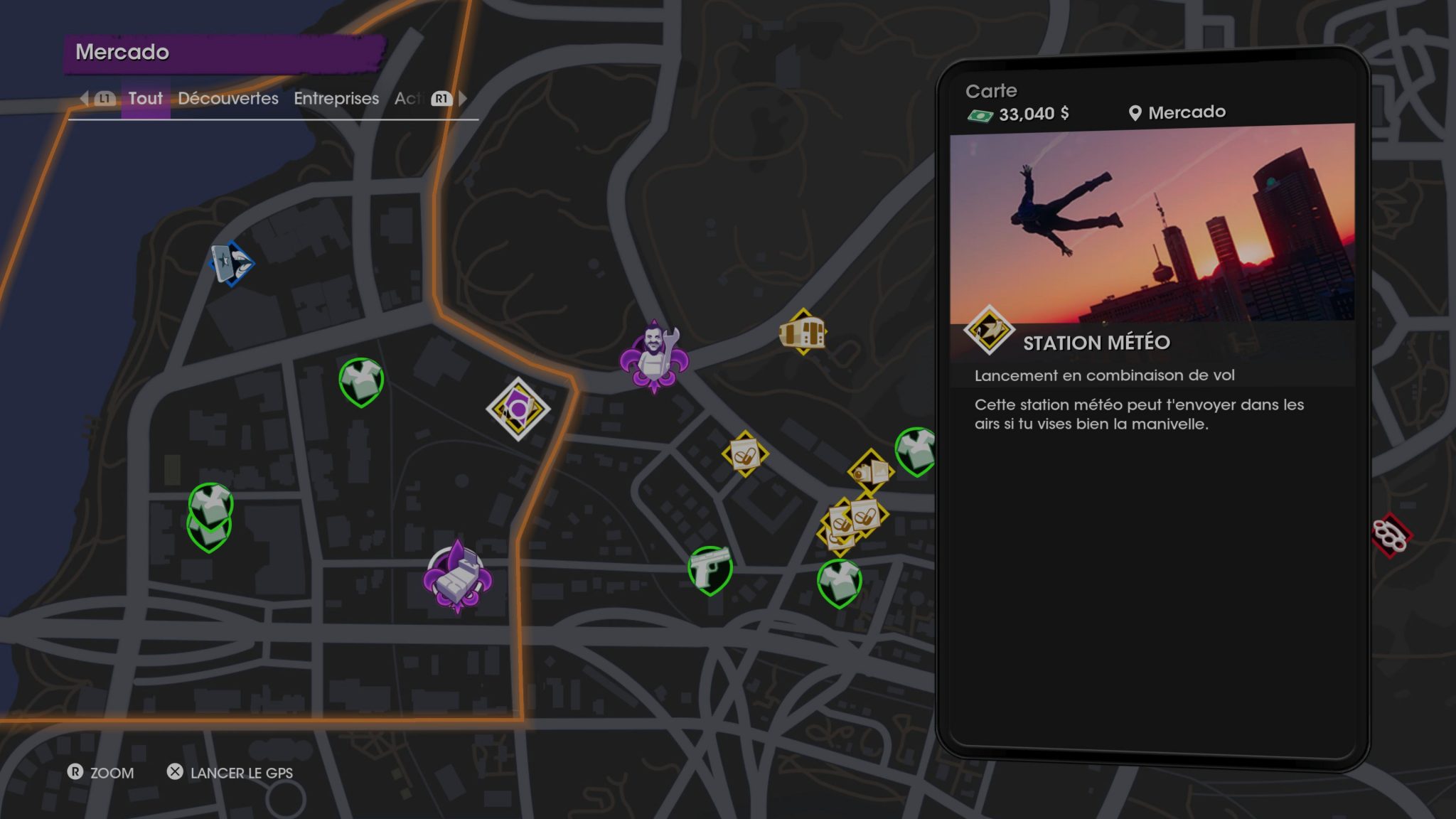 Emplacement des 286 Découvertes | Soluce Saints Row
