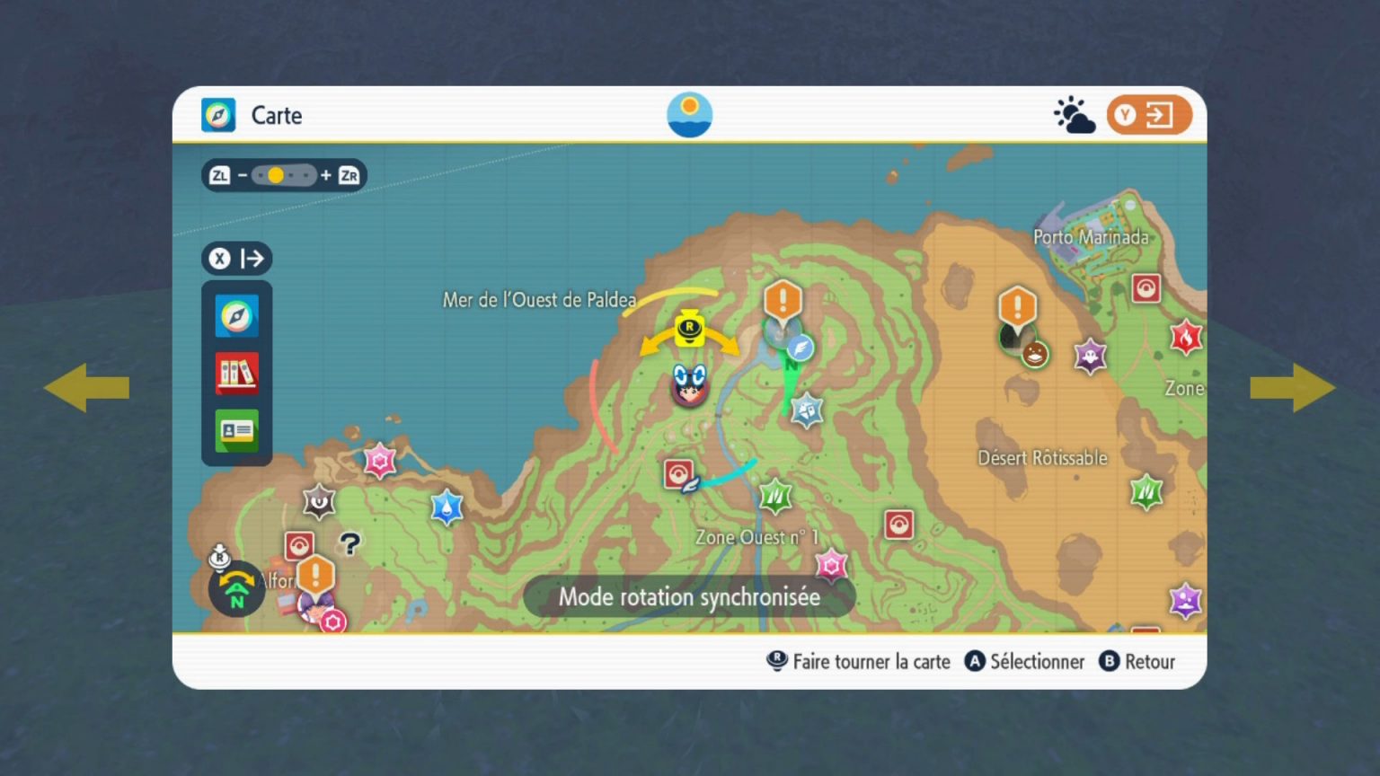 Pieux jaunes, voici où les trouver | Guide Pokémon Écarlate et Violet