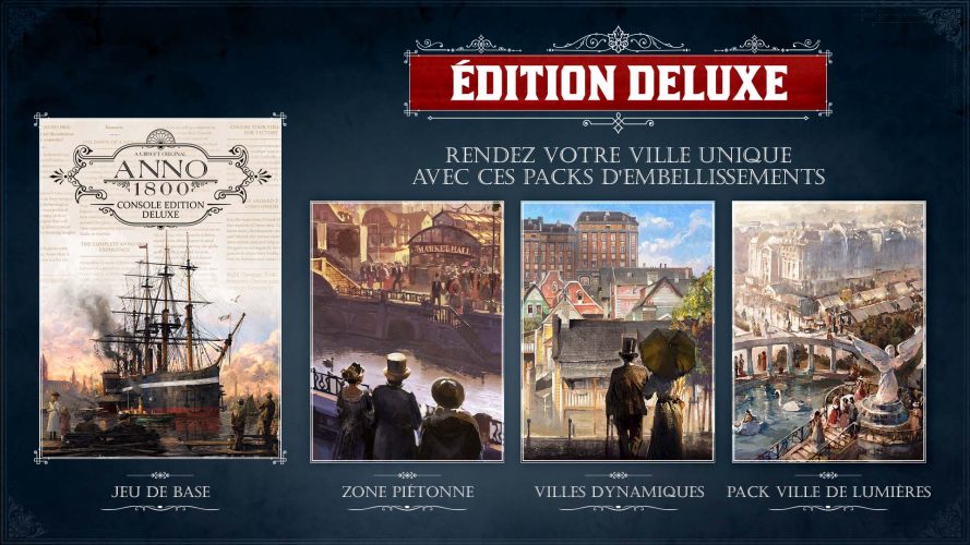 Anno 1800 Console Edition sera disponible le 16 mars sur PlayStation 5 et Xbox Series X|S