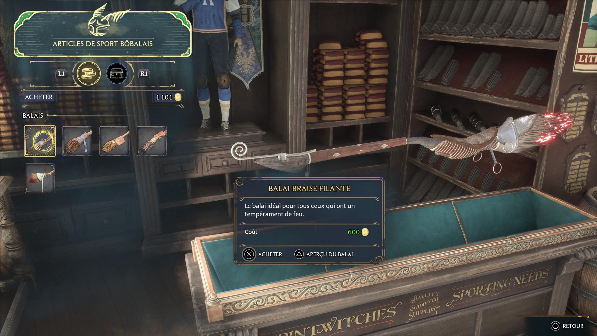 Comment obtenir son balai | Guide Hogwarts Legacy