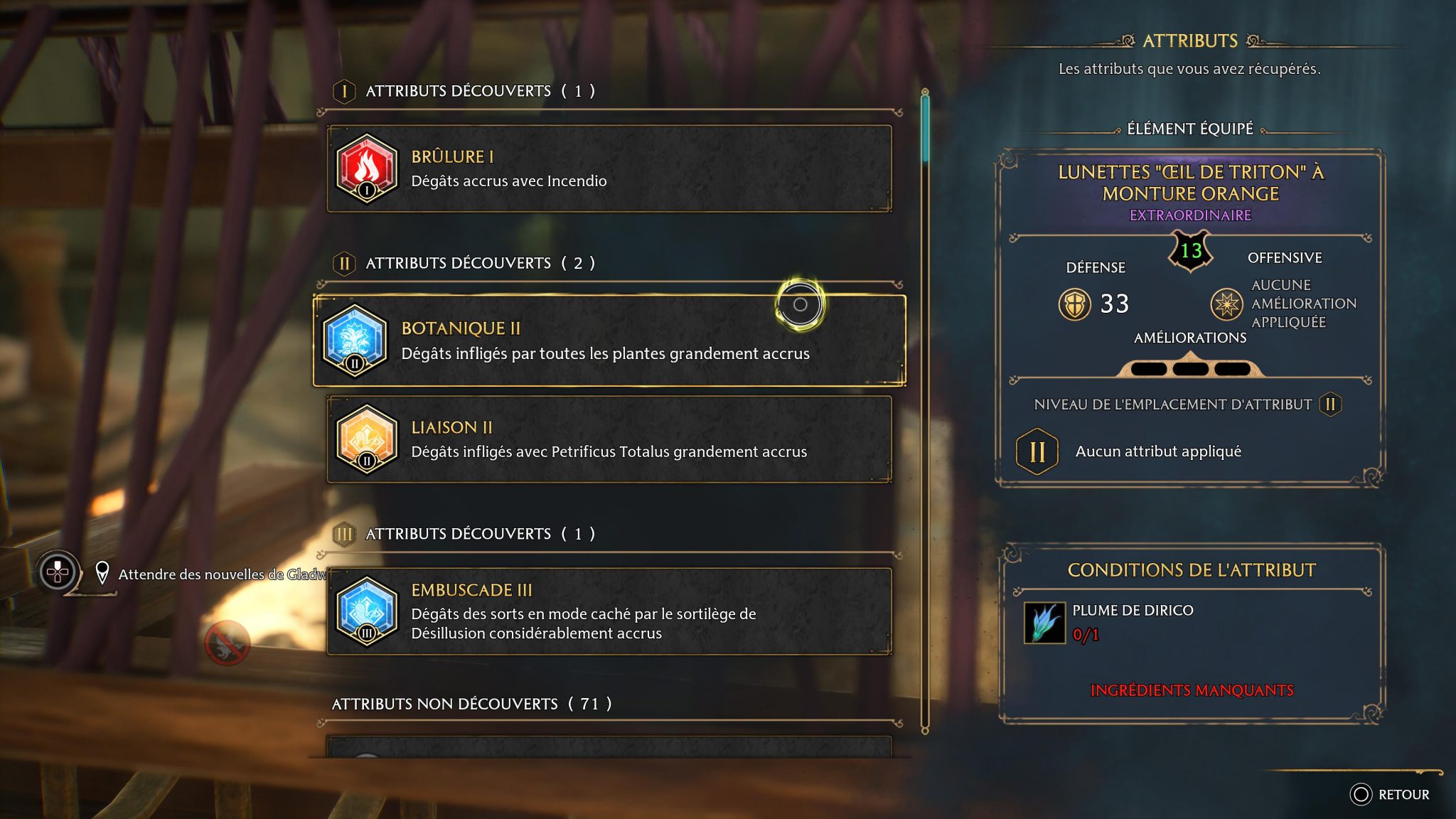 Comment améliorer son équipement | Guide Hogwarts Legacy