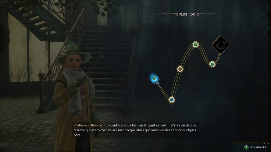 Comment débloquer Flipendo | Soluce Hogwarts Legacy